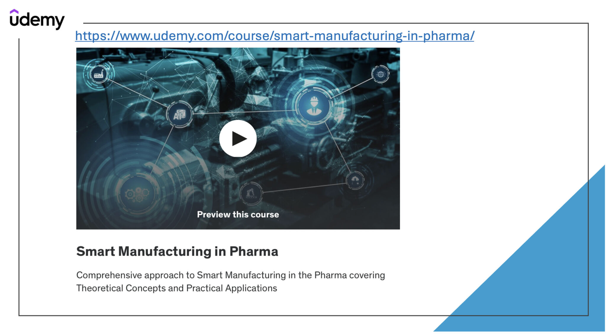 Smart Manufacturing in Pharma – RESPA