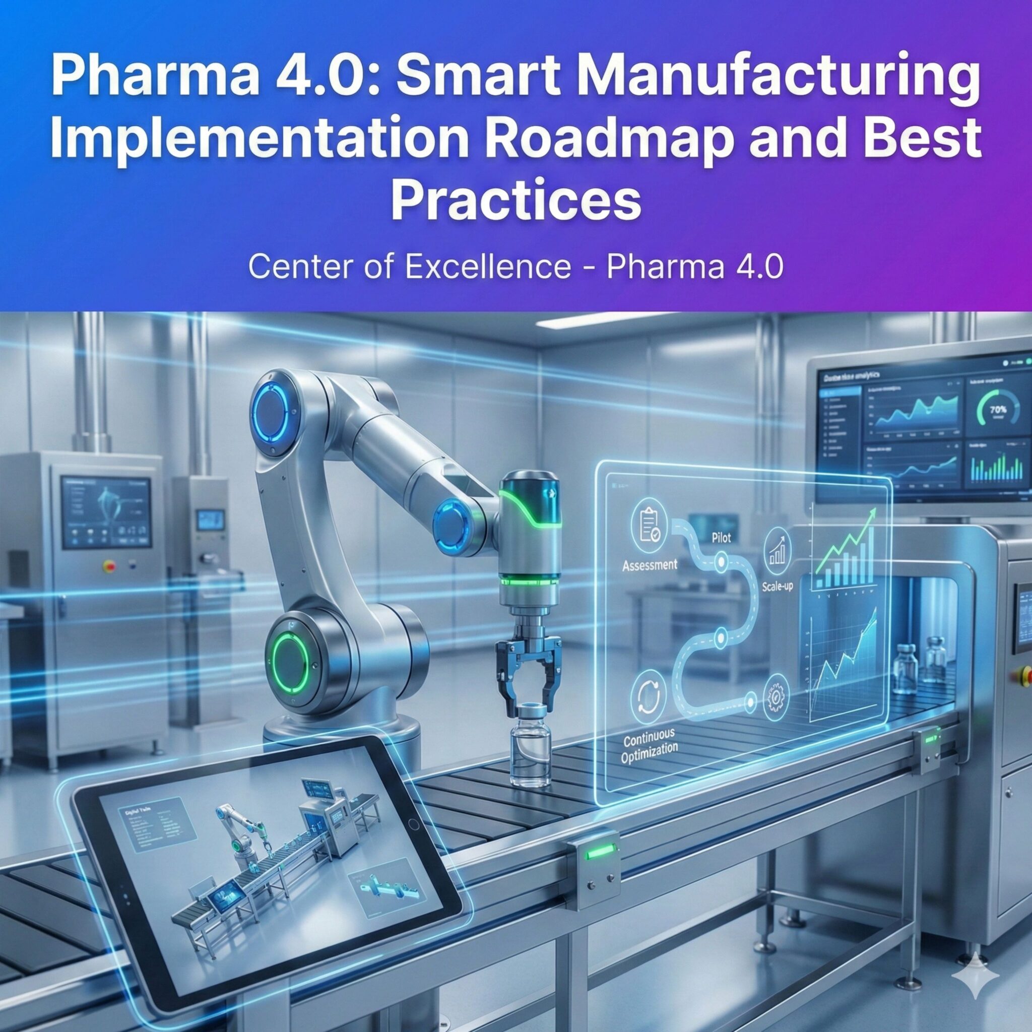 200: Pharma 4.0: Smart Manufacturing Implementation Roadmap and Best ...